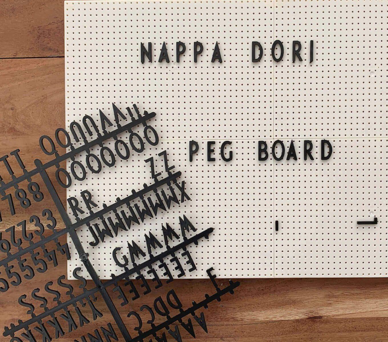Buy Peg Board Alphabets Online in India – Nappa Dori